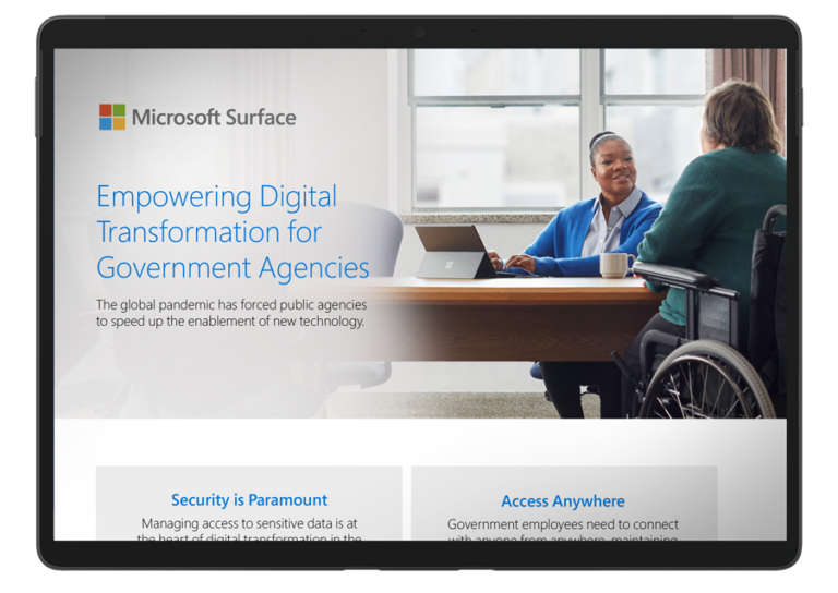 Microsoft Government | B2B Government Campaign Example | Intercept