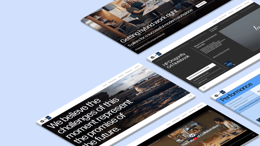 HP | B2B buying experience | This time it's personal | Intercept